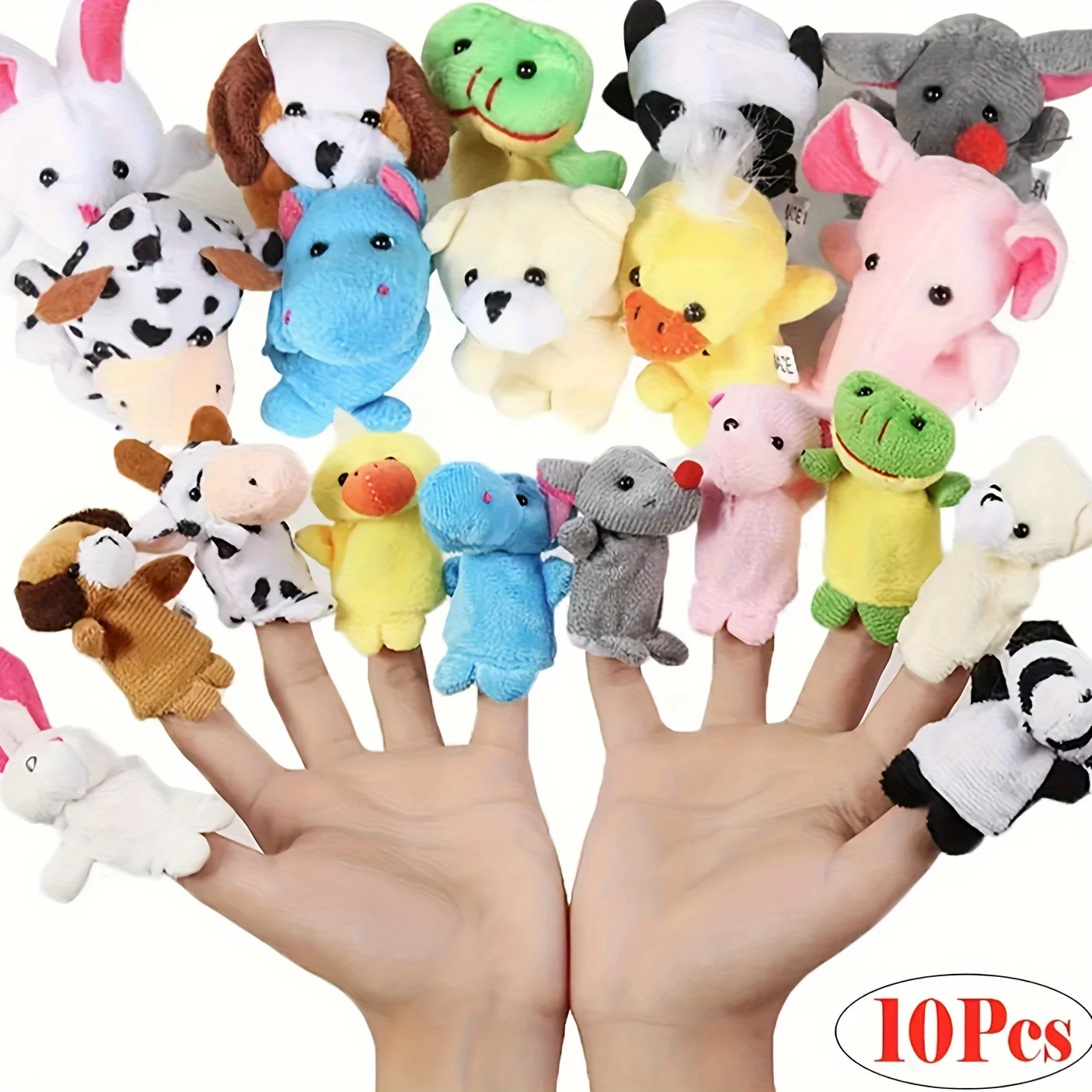 10pcs-Mini-Animal-Finger-Puppets-Set-Small-Cartoon-Animal-Finger-Toys ...