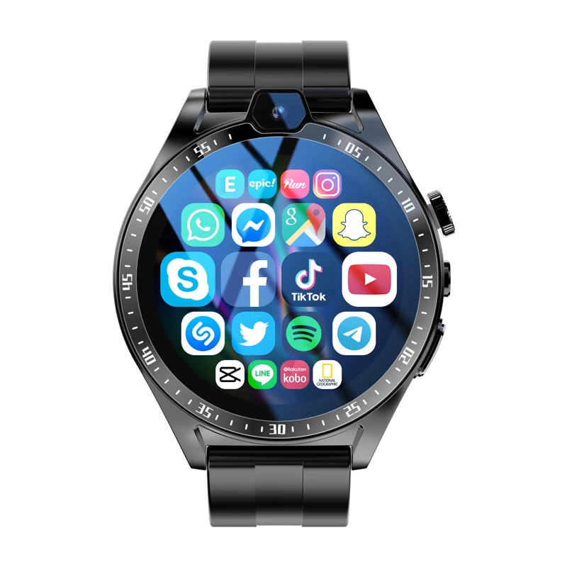 2023-4G-LTE-Smart-Watch-Men-Android-9-Smartwatch-Phone-4GB-128GB-SIM ...