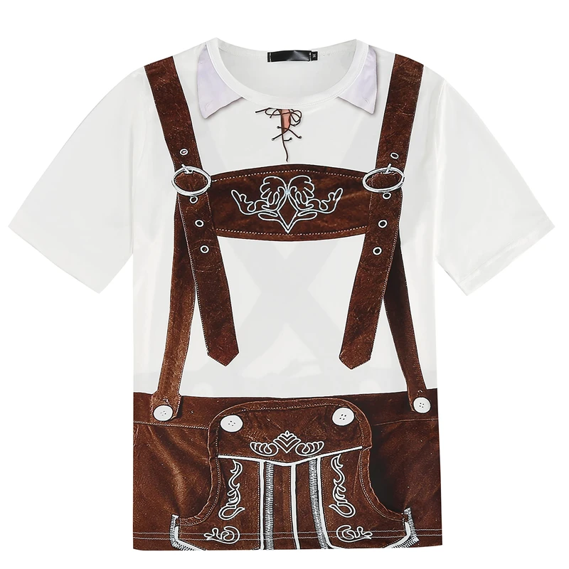 Bavaria beer 3D printed t-shirt mens casual streetwear oversized top ...