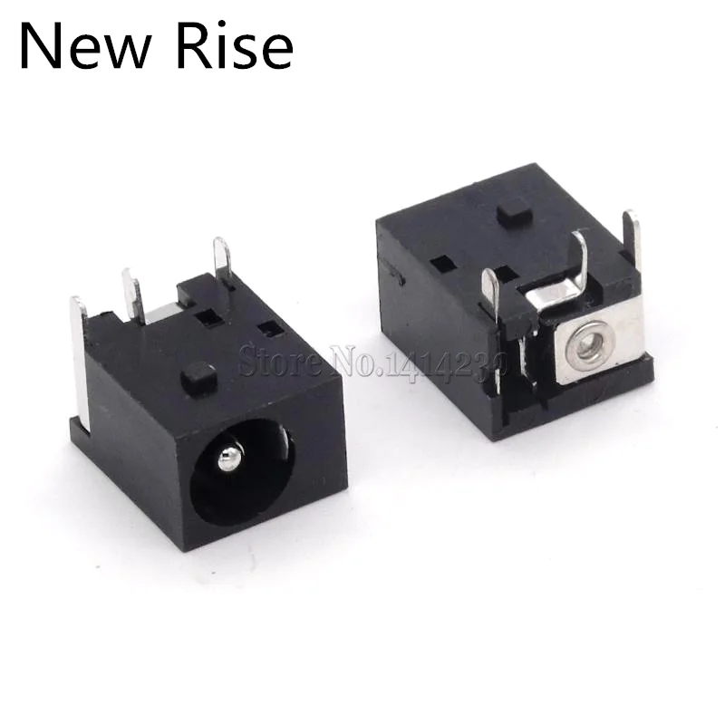 10PCS-DC-Power-Supply-Socket-5-5x2-1mm-Female-DC044-3Pin-5-5-2-1mm ...