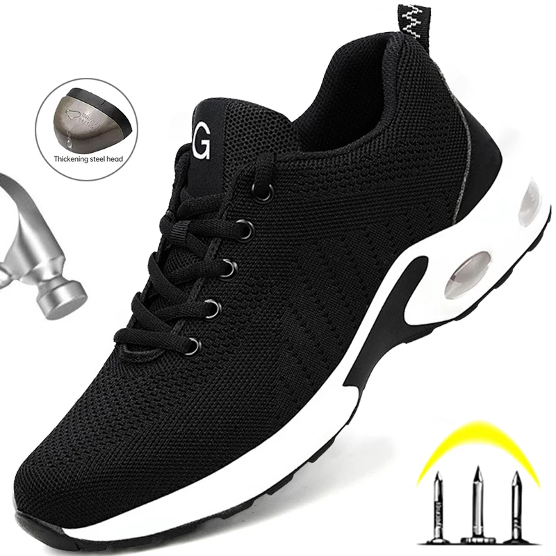 Air-Cushion-Work-Shoes-Men-Women-Safety-Shoes-Steel-Toe-Work-Safety ...