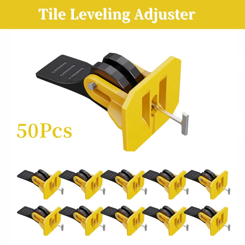 50pcs Tile Leveling Adjuster System Tile Installation Construction Tool ...
