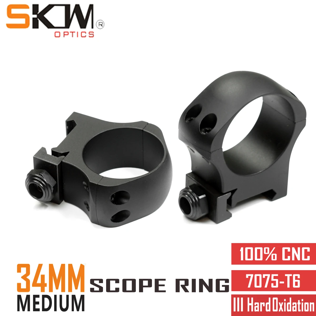 Free-Shipping-SKWGEAR-34mm-Scope-Rings-Medium-Tactical-Heavy-Duty ...