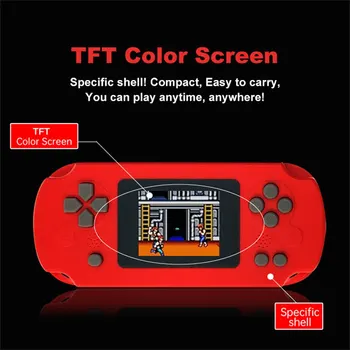 GAMINJA GC31 Retro Portable Mini Handheld Video Game Console TFT Color ...
