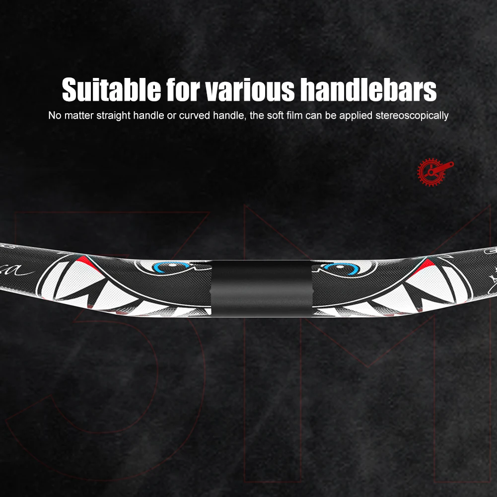 ENLEE Mountain Bike Handlebar Protective Film Cover Anti-collision ...