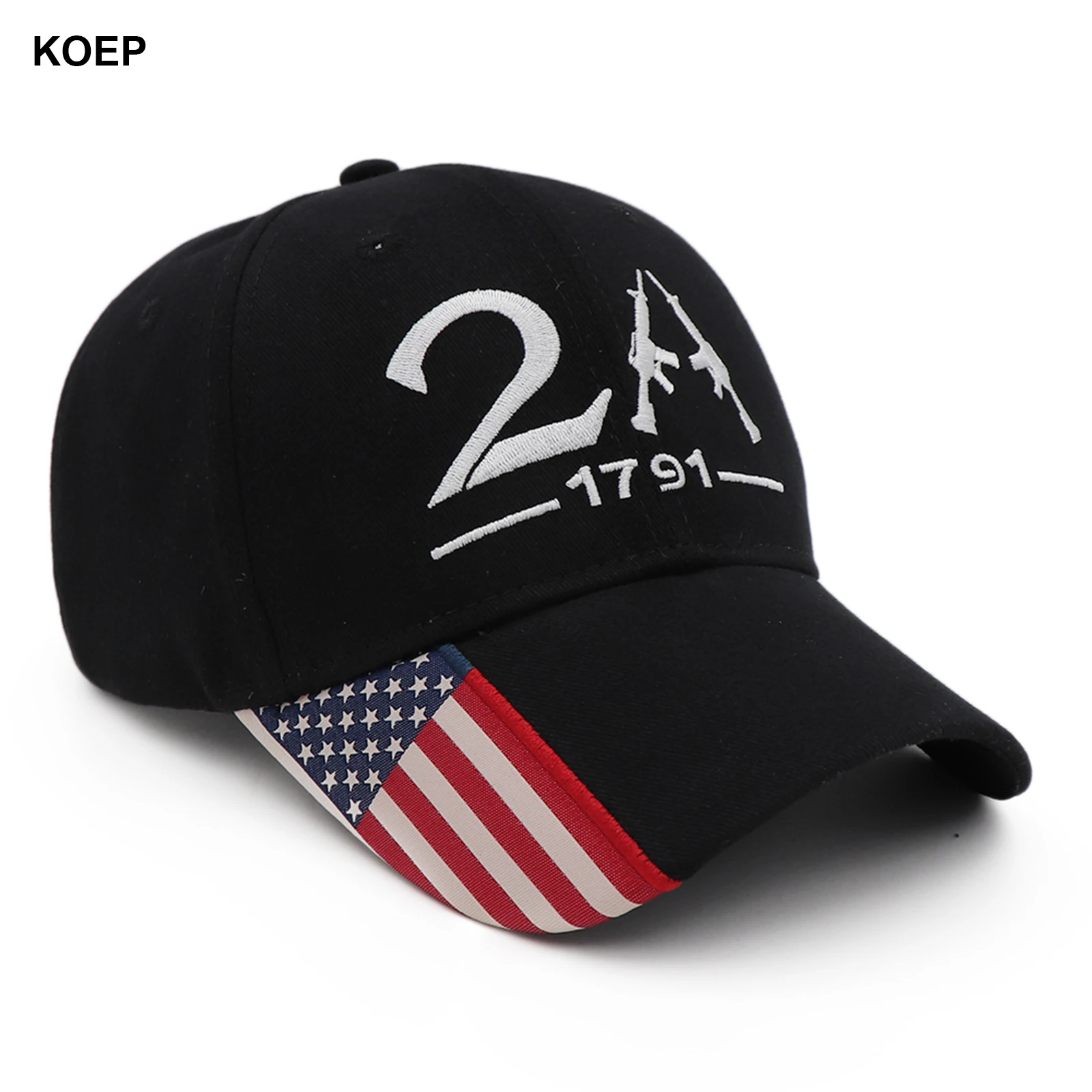 KOEP-2A-USA-Flag-Baseball-Caps-Fishing-Hiking-Cap-2D-Embroidery-Outdoor ...
