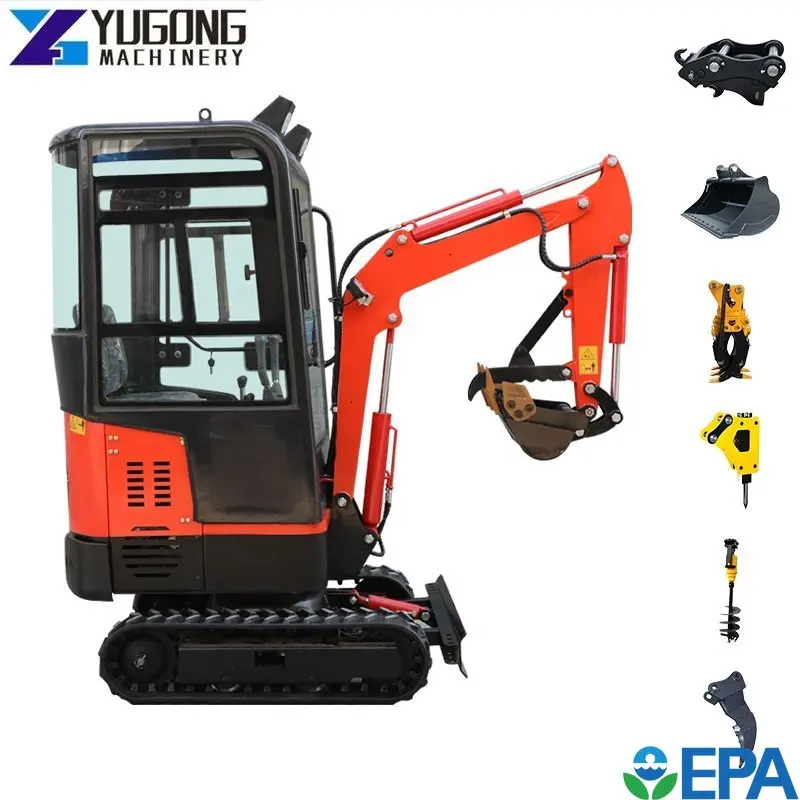 Mini-Escavadeira-M-quinas-Crawler-Digger-Micro-Bagger-Pequeno-Constru-o ...