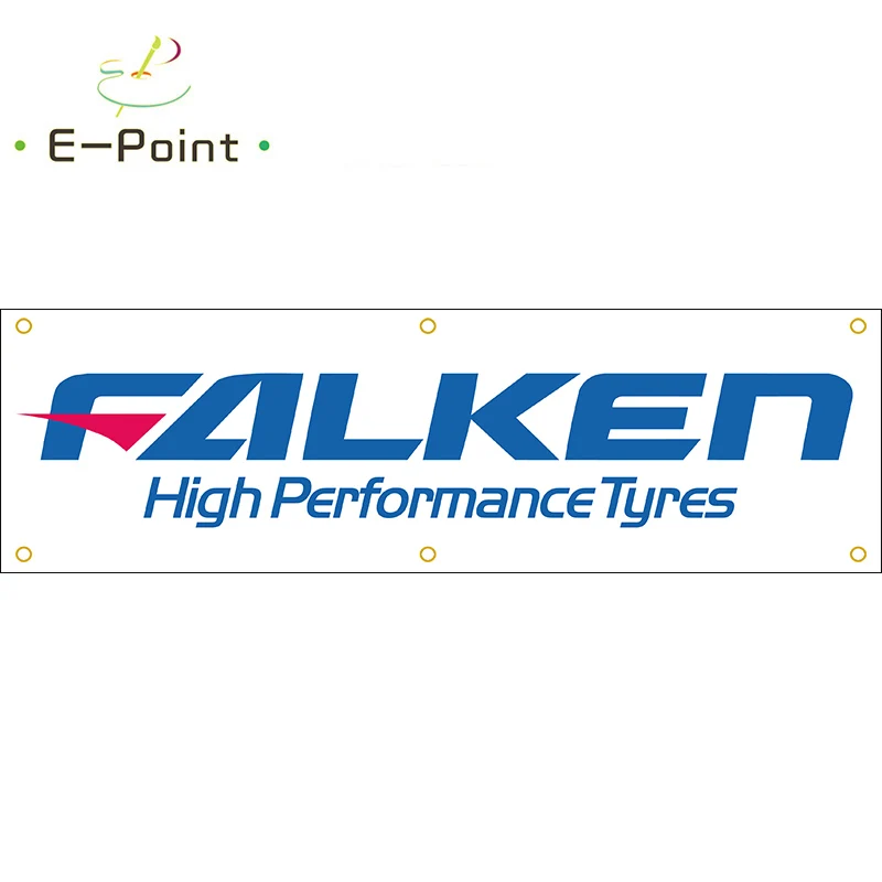 130GSM-150D-Polyester-Material-Falken-Tires-Banner-1-5-5ft-45-150cm ...
