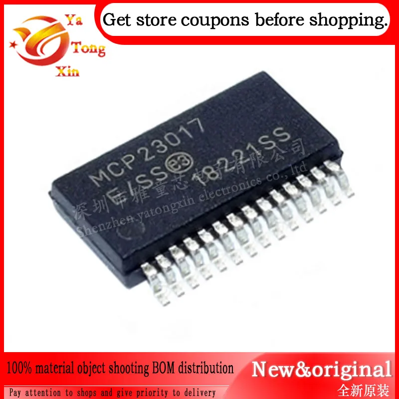 Microcontrolador-de-piezas-extensi-n-de-E-S-MCP23017-E-SP-MCP23017-E-SS ...