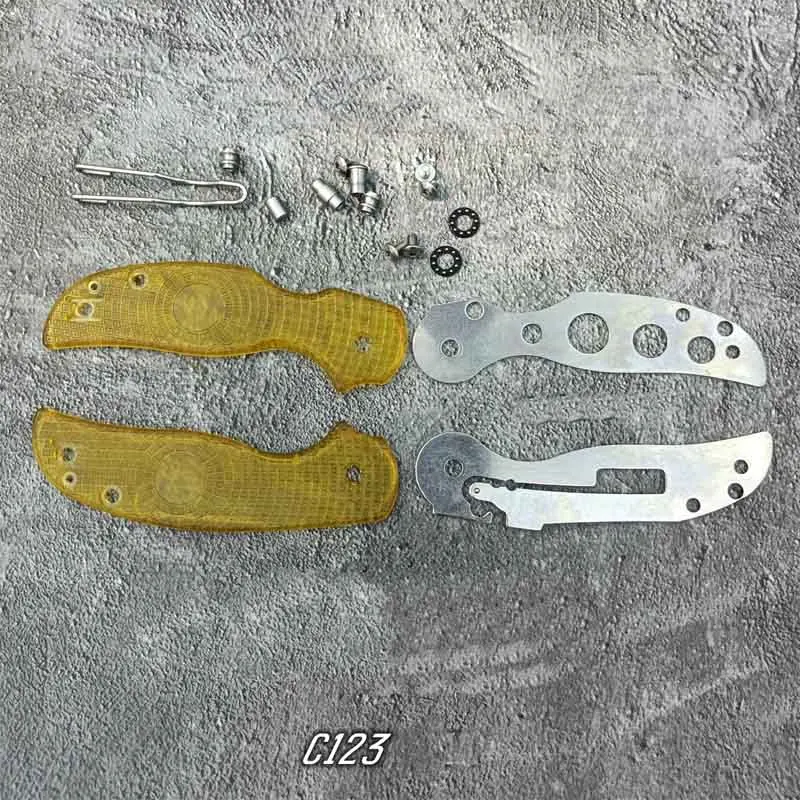 1-Set-Custom-Made-ULTEM-PEI-Handle-Scales-With-Steel-Lining-For ...