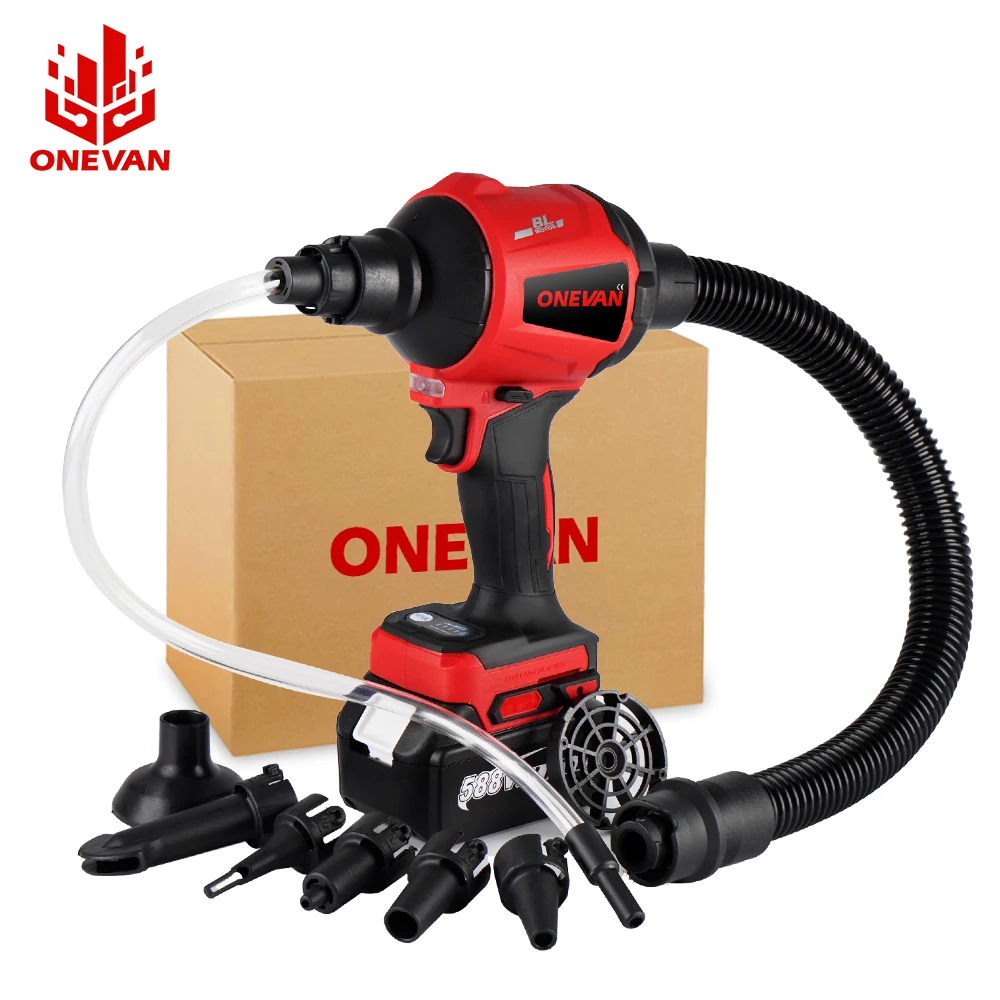Onevan 1500w 80000rpm Brushless Dust Blower Inflator Vacuum Function ...