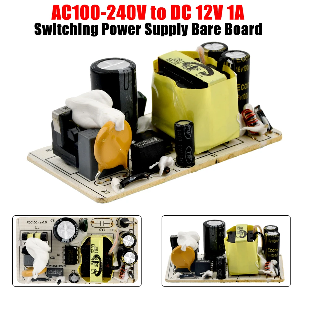 AC-DC-12V-1A-Switching-Power-Supply-Bare-Board-Power-Supply-Module ...