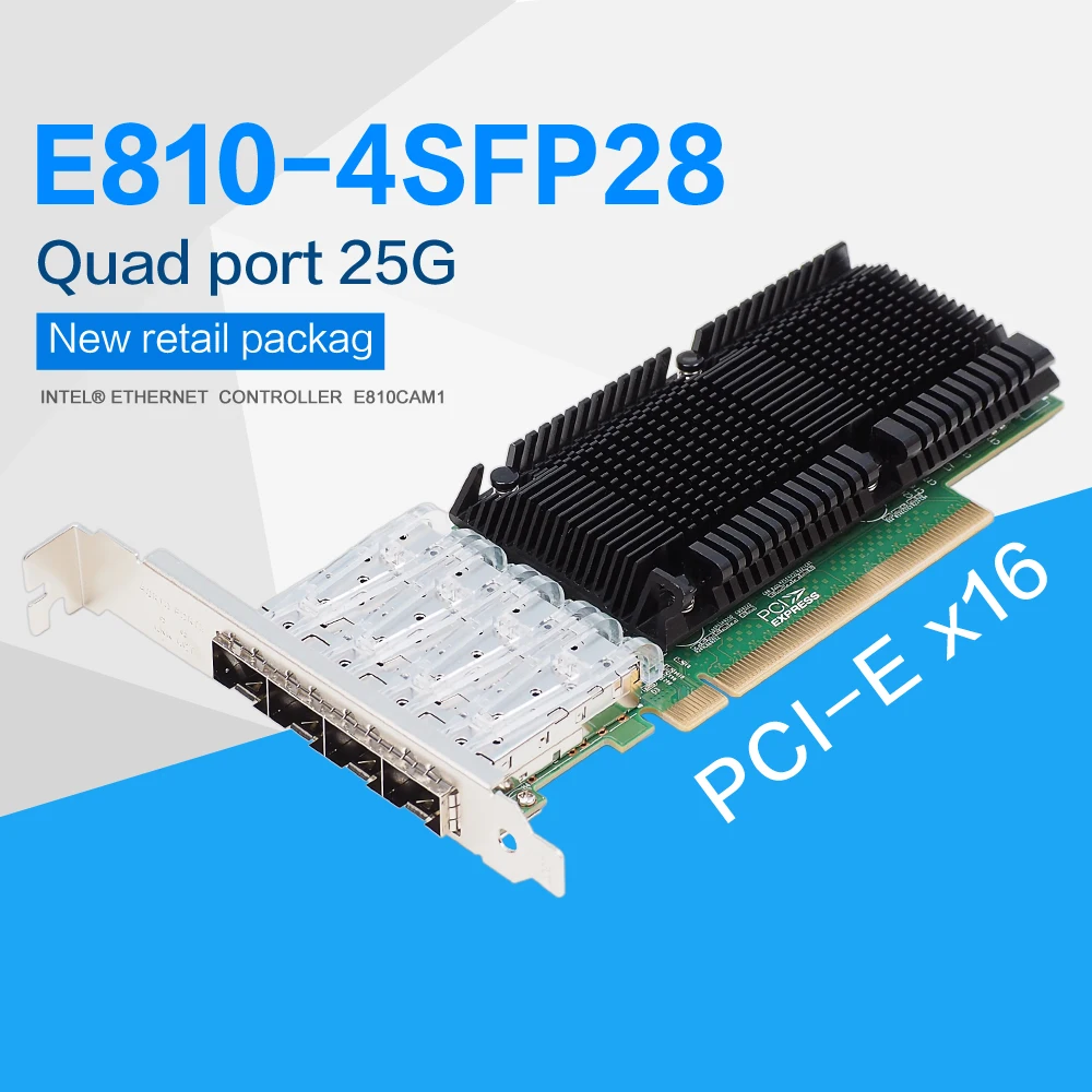 E810-Ethernet-Network-Adapter-25Gigabit-Quad-SFP28-Ports-PCIe-4-0-Card ...