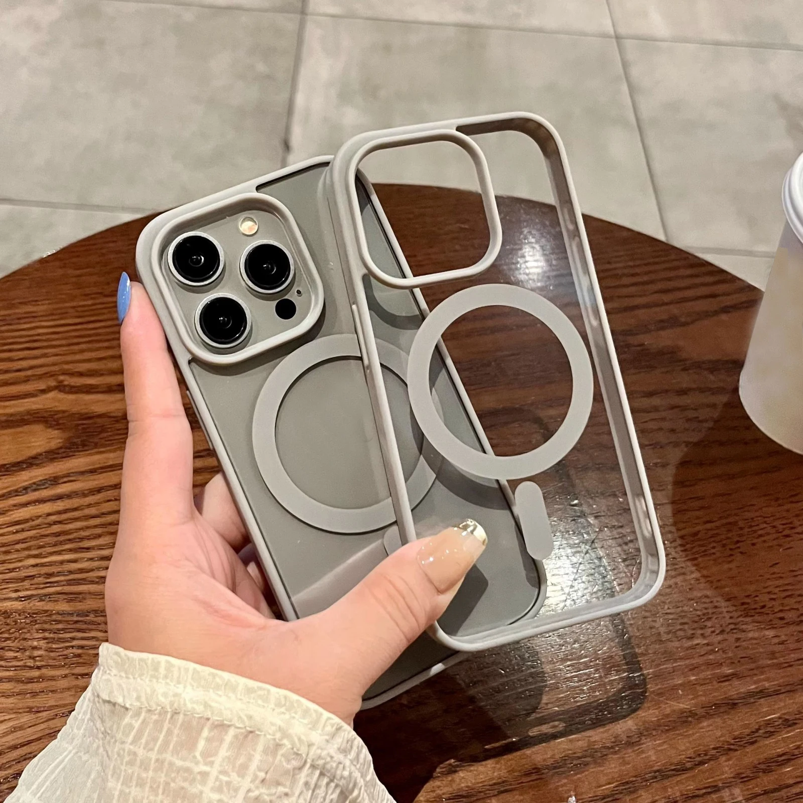 Ins-Coque-de-t-l-phone-magn-tique-en-titane-naturel-pour-iPhone-charge ...