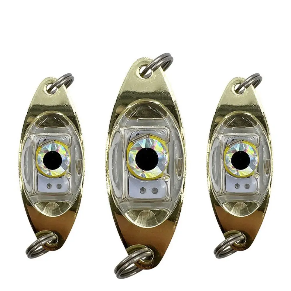 Eye Shape LED Lure Light Glowing Fishing Lures Attracting Fish Flash ...