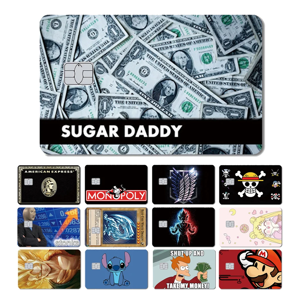 2024-Fashion-UNO-Anime-Cartoon-Funny-Skull-Bank-Card-Credit-Debit-Metro ...