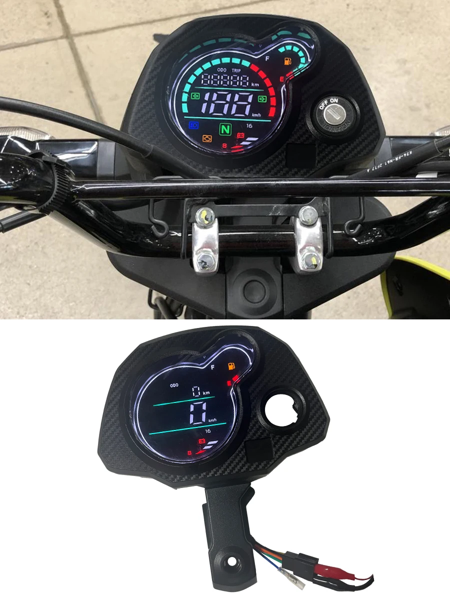 For-Honda-Navi-110-Digital-Meter-Tachometer-Speedometer-Navi-LED ...