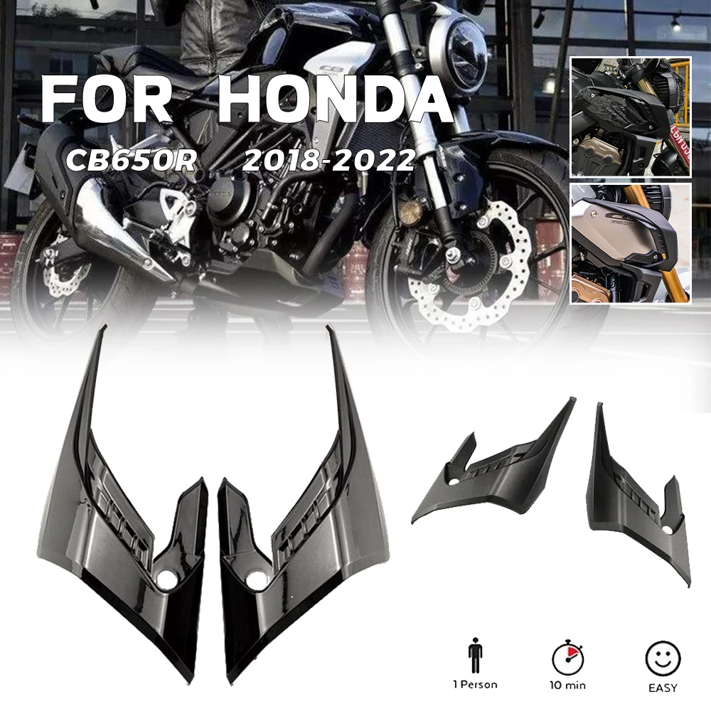 CB650R CB 650R 18-22 Fairing Winglets Fin Trim Cover Motorcycle Wing ...