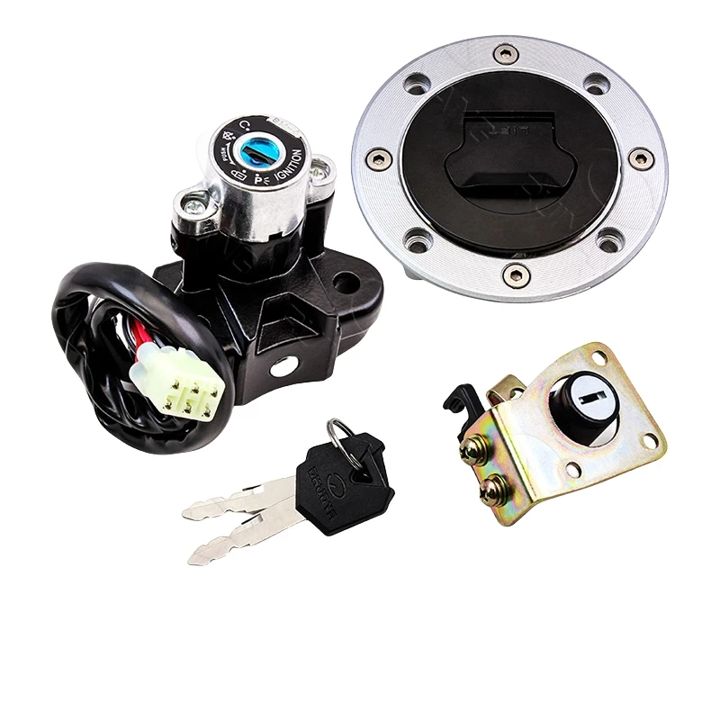 Fuel-Gas-Cap-Ignition-Switch-Seat-Lock-Key-For-Suzuki-GSXR-GSX-R-600 ...
