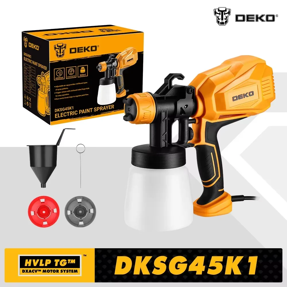 DEKO-DKSG45K1-450W-HIGH-POWER-HOME-ELECTRIC-SPRAY-GUN-Auto-Furniture ...