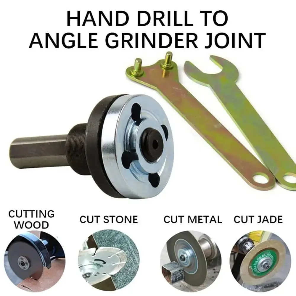 Electric-Drill-Conversion-Angle-Grinder-Set-Metal-Connecting-Rod-for ...
