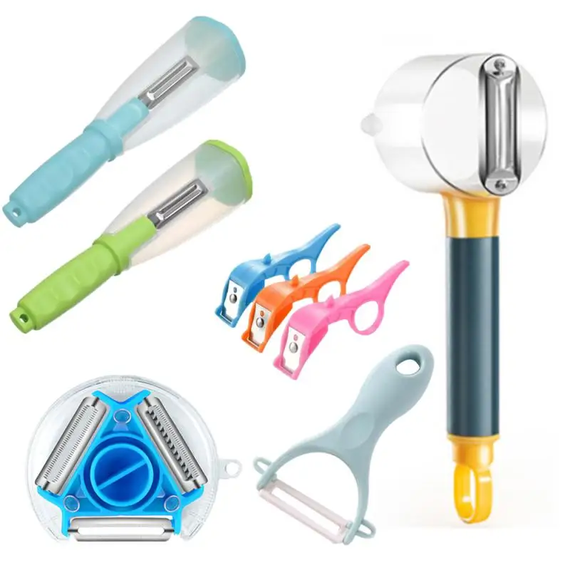 Stainless Steel Multifunctional Peeler Vegetable Fruit Peeling Knife ...