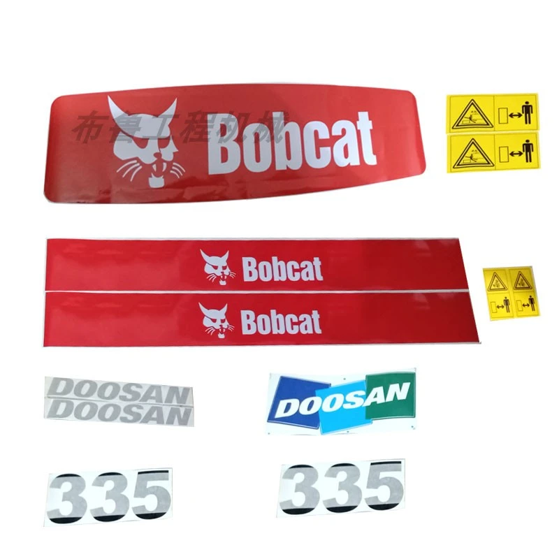 Excavator Whole Body Sticker For Bobcat 320 323 324 325 331 334 335 337 ...