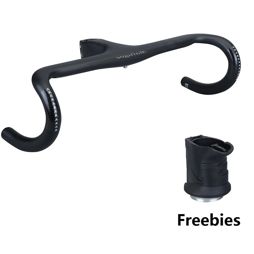 Guidon de vélo de route intégré Aero T800 UD en carbone, diamètre de ... Guidon de vélo de route intégré Aero T800 UD en carbone, diamètre de ...