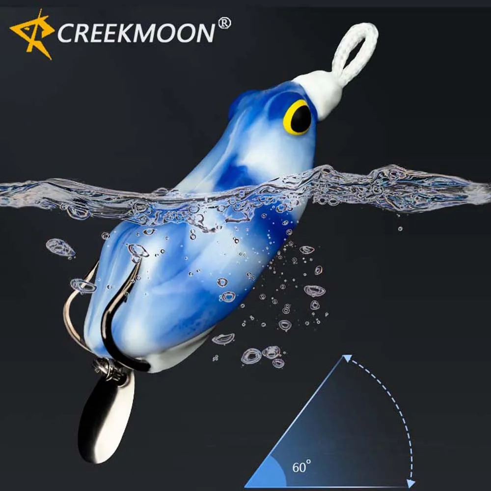 Soft-Frog-6-5Cm-14-8G-Topwater-Bass-Carp-Fishing-Lure-with-Metal-Jig ...