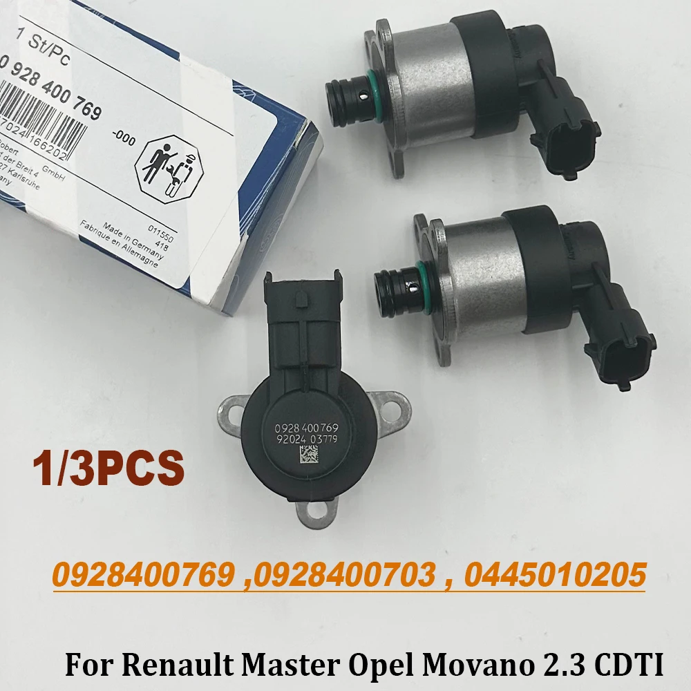 1-3PCS-0928400769-Fuel-Rail-Pump-Pressure-Control-Valve-Regulator ...