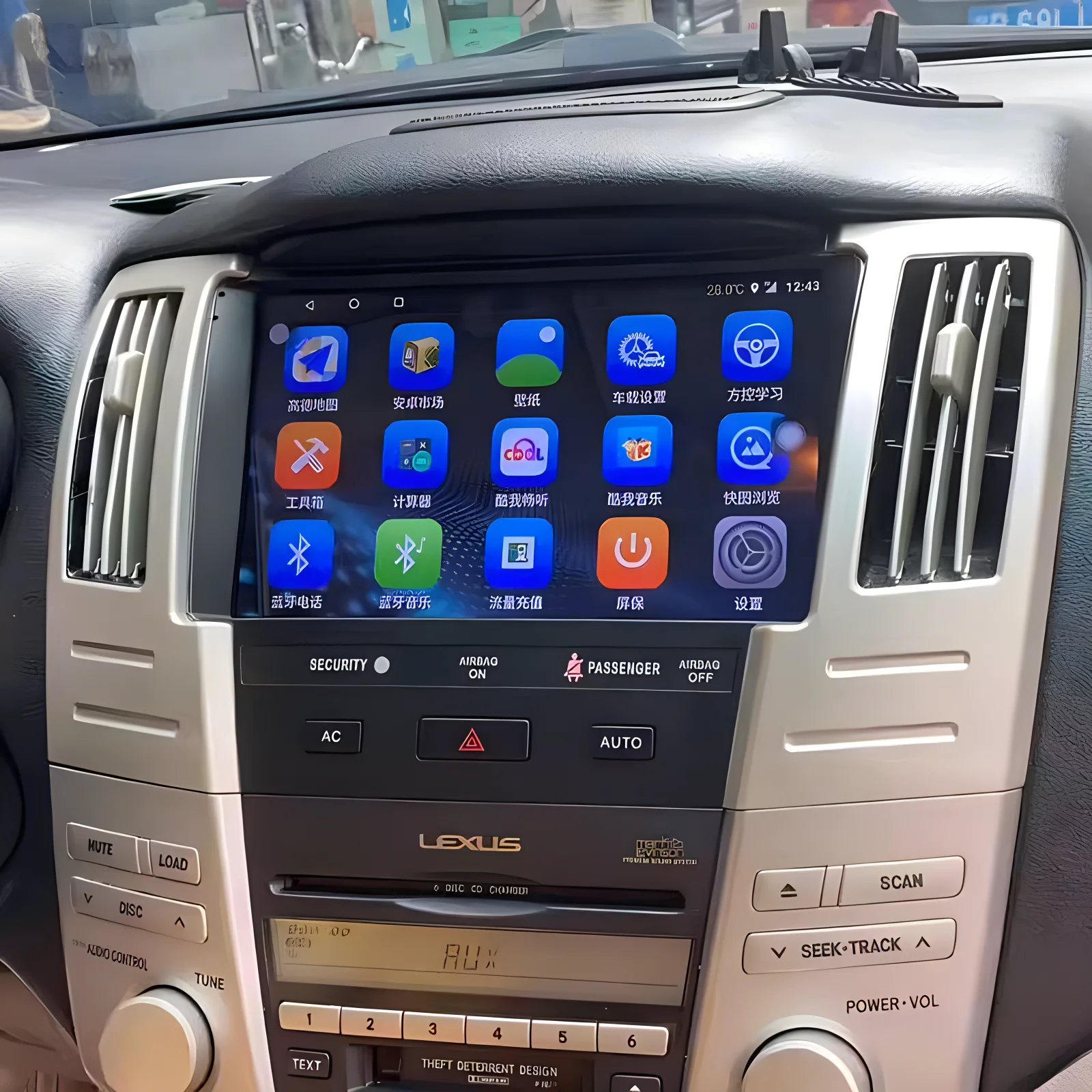 For-Lexus-RX-RX300-RX330-RX350-RX400H-2004-2007-Android-Car-Radio-2Din ...