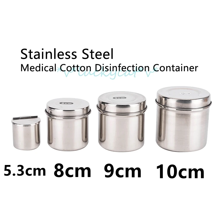 1pcs Dental Nurse Box Medical Cotton Ball Sterilization Container ...