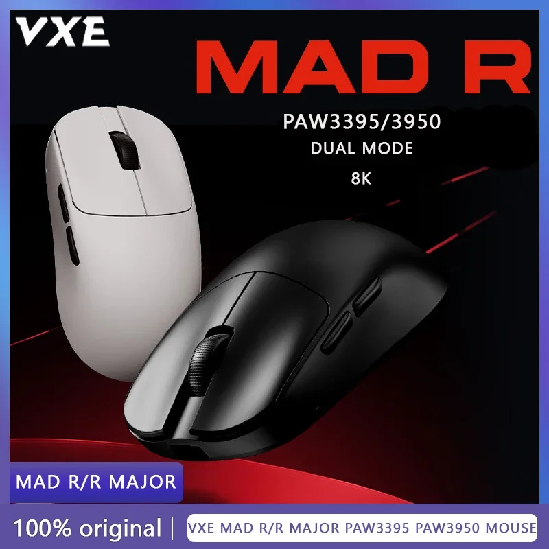 VXE-MAD-R-R-MAJOR-PAW3395-PAW3950-mouse-light-weight-Dual-8K-2-4G ...
