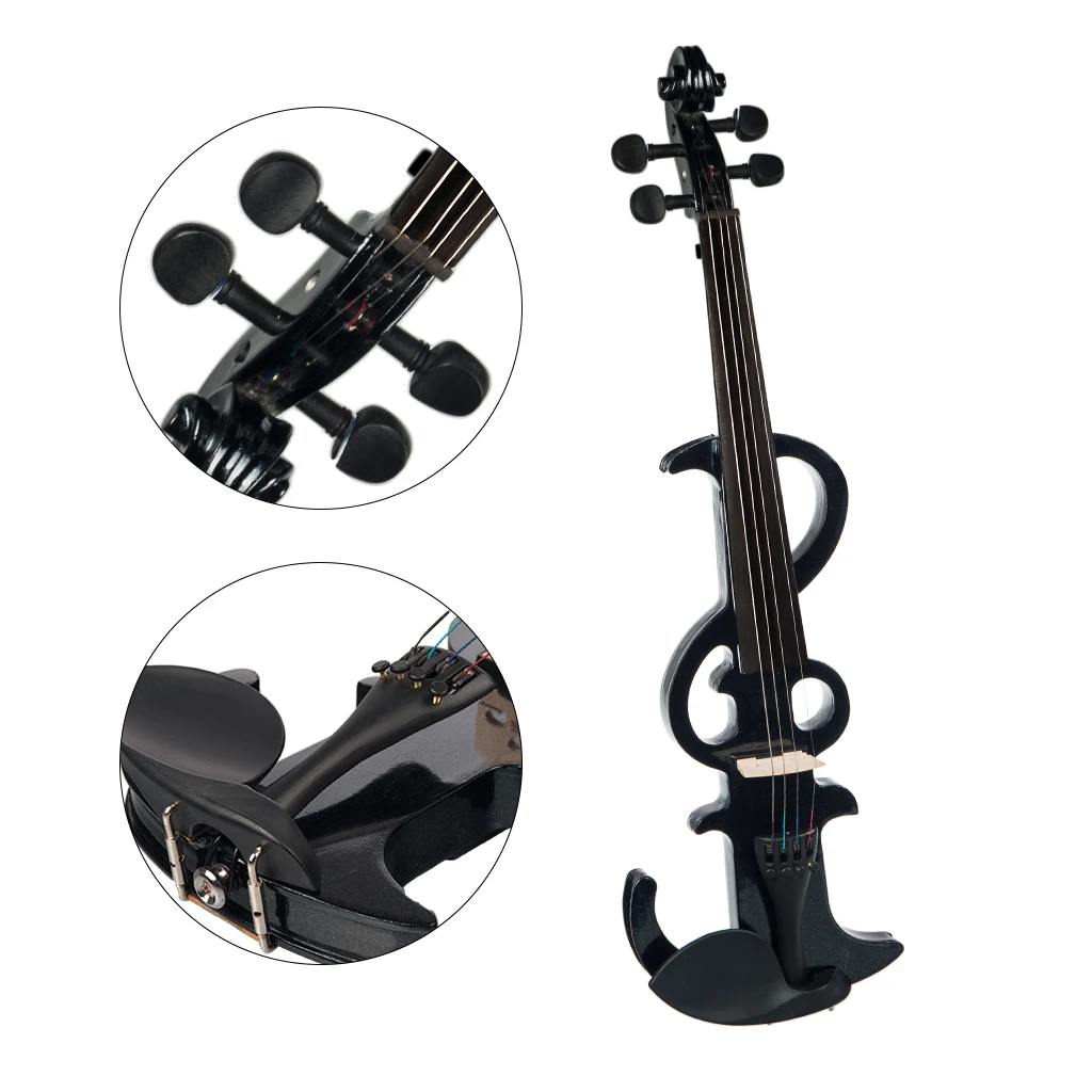 Black Electric Violins