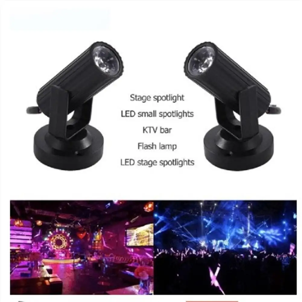Rgbw-1w-Led-Stage-Spotlight-Lightweight-Portable-Lamp-360-Degree-Soft ...