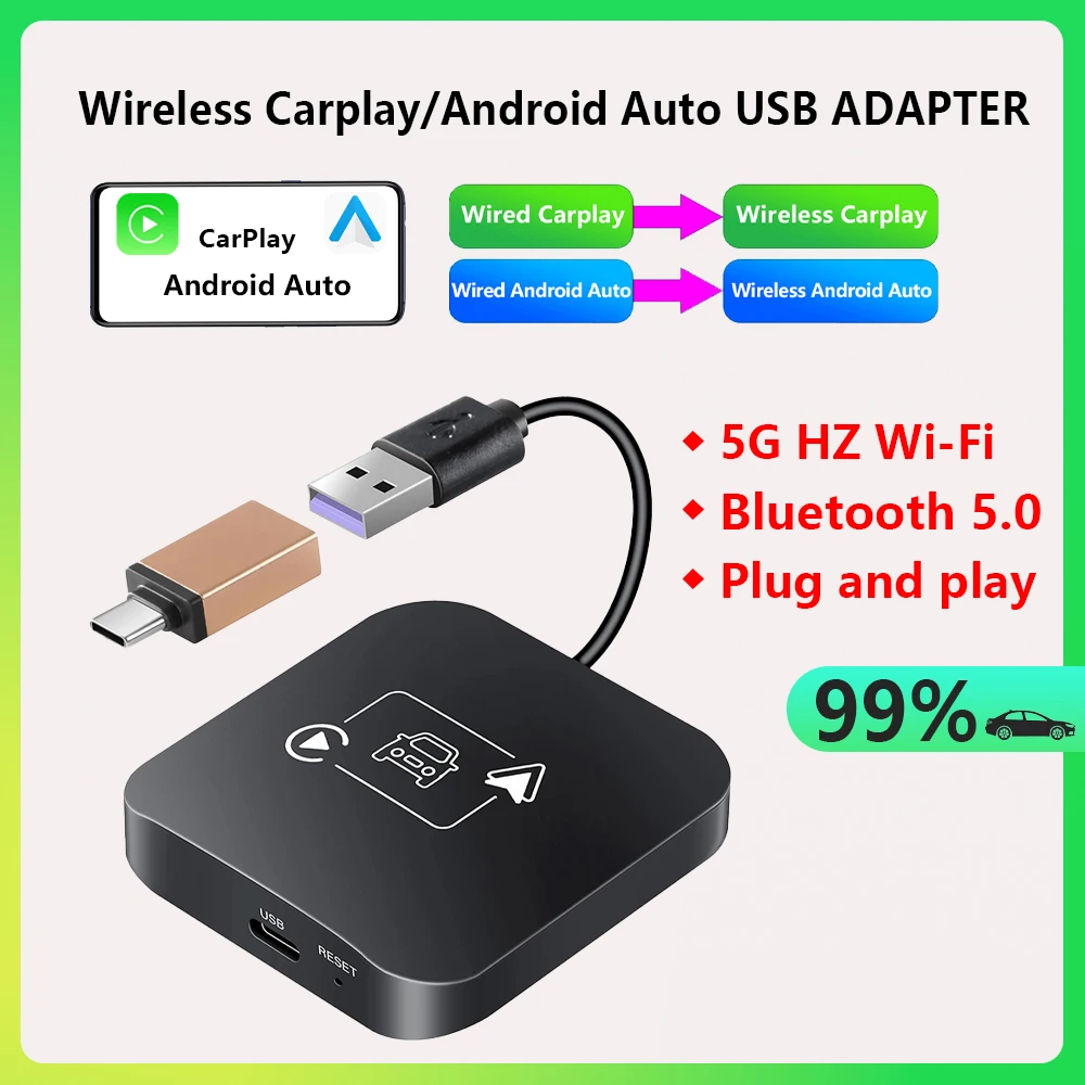 2in1-Wireless-CarPlay-Android-Auto-Car-Dongle-Box-Plug-Play-Wired-to ...