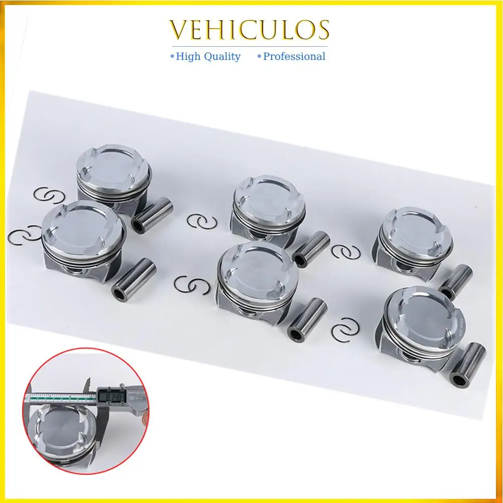11258637989 11258638448 11258657760 11258638450 6pcs Piston Rings Set ...