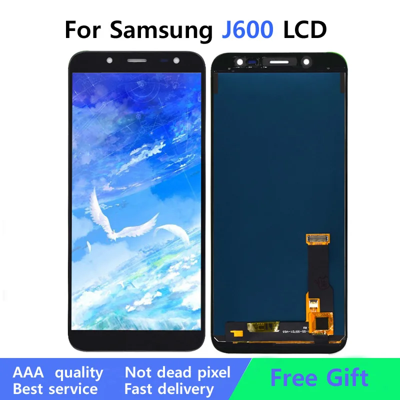 100% Original Amoled Lcd For Samsung Galaxy J6 2018 J600f J600g Lcd ...