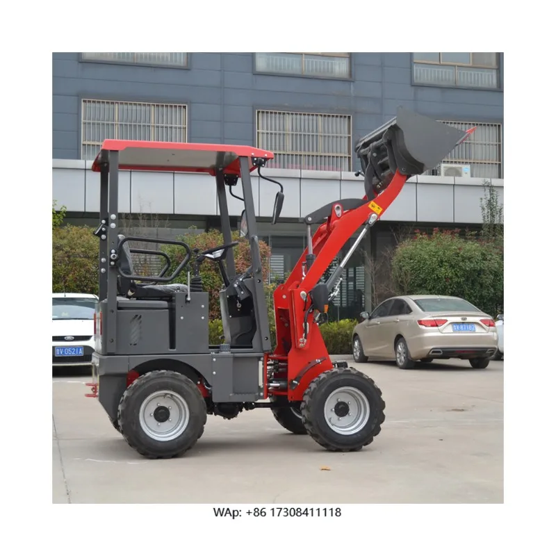 Agricultural Compact Mulcher Garden Small Electric Backhoe Loader Mini ...