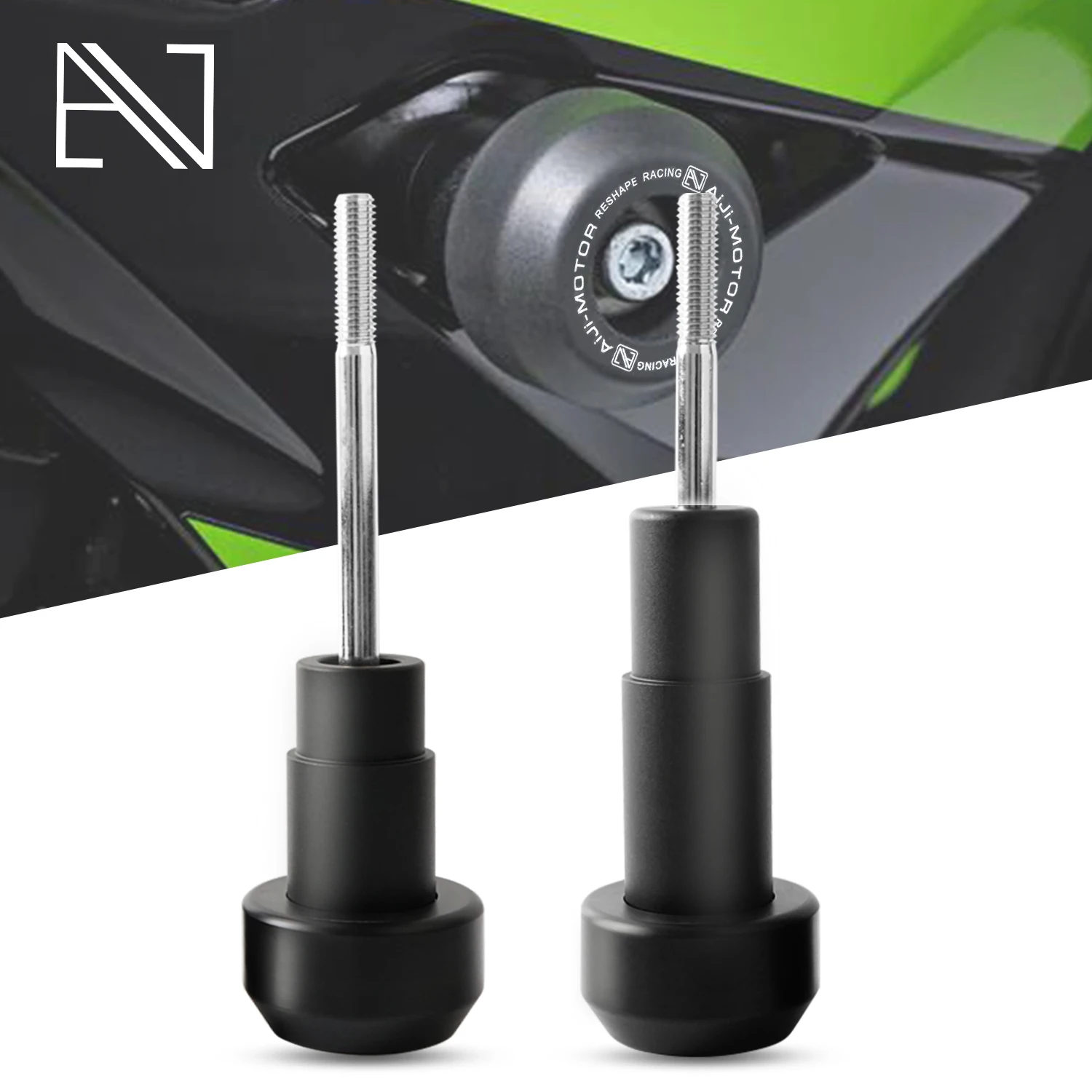 Motorcycle Accessories Frame Sliders Crash Protector For Kawasaki ...