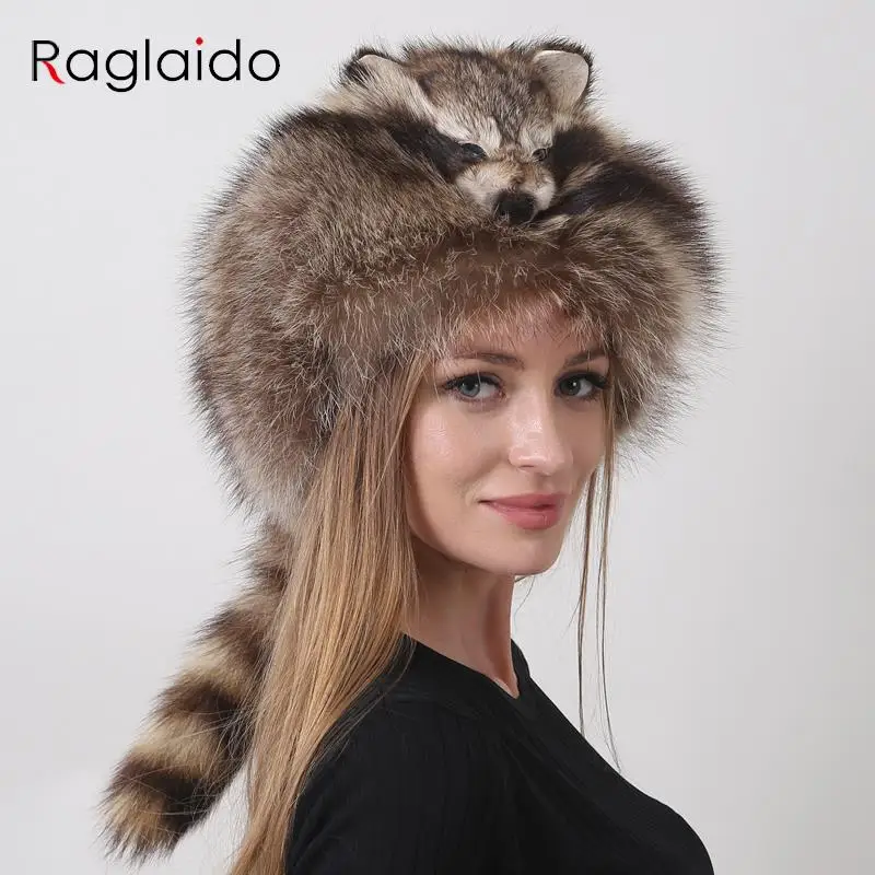 Trendy Women's Winter Hats 2023 Luxurious Fluffy Stylish Warm Genuine ...