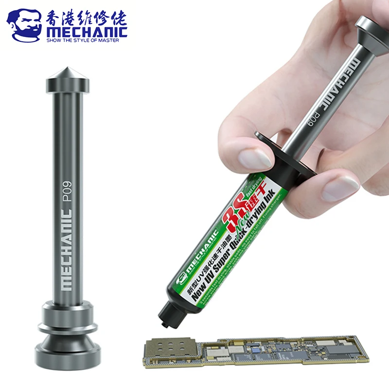 MECHANIC-P09-Aluminum-Alloy-Tube-Manual-Piston-Solder-Paste-Push-Rod ...