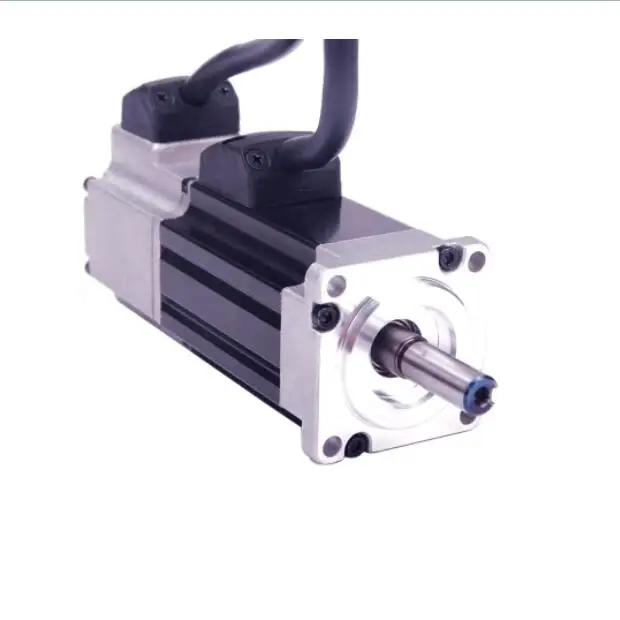 MOONS 220VAC 100W 0.32N.m 3000RPM single phase servo motor 40mm ac ...