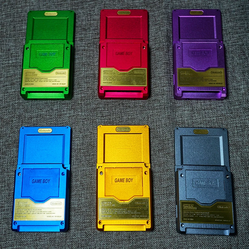Metal-Shell-For-Nintendo-GBA-SP-Straight-Plate-Conversion-For-GBASP ...
