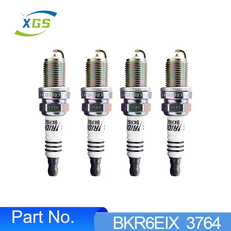 4 pçs/lote BKR6EIX-11 3764 Vela de ignição de irídio para Nissan Toyota ...