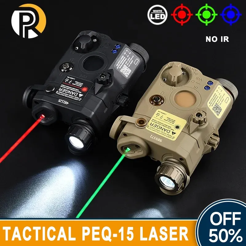 WADSN-Tactical-PEQ-15-Laser-Pointer-Zero-Adjustable-Airsoft-Red-Green ...