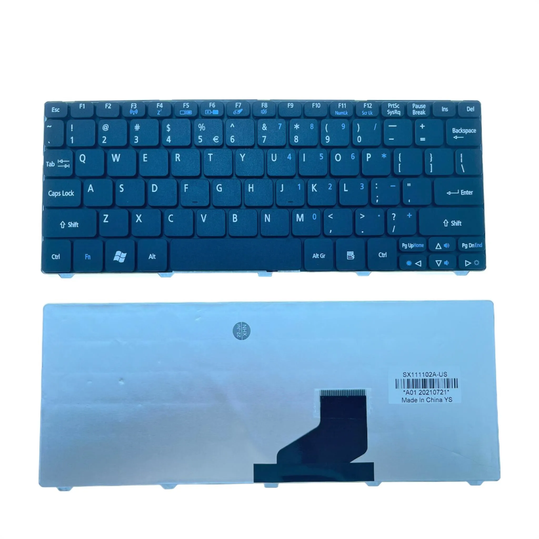 New/Orig US Laptop Keyboard For Acer Aspire One 521 522 533 532 D255 ...