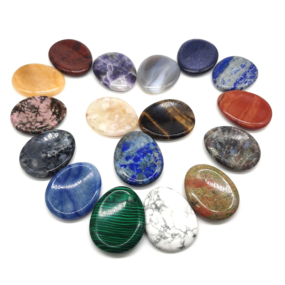 48mm-Oval-Concave-Worry-Stone-Natural-Face-Scraping-Tool-Treatment ...