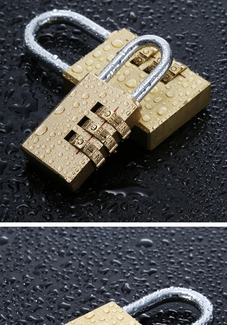 Serrure - barillet,Cadenas antivol à code en métal pour bagages,serrure ...