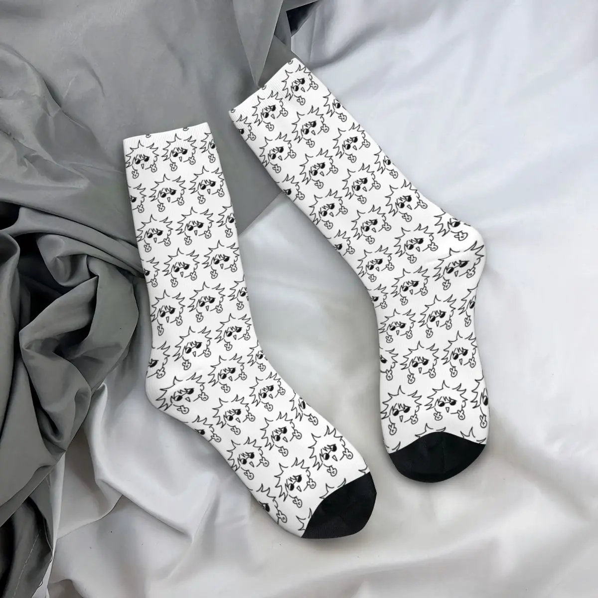 All Seasons Crew Stockings Jujutsu Kaisen Choso JJk Pattern Socks Funny ...